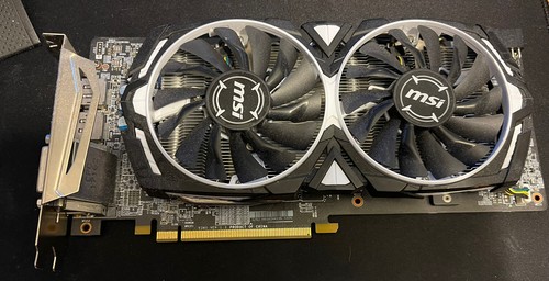 MSI Armor Radeon RX580 4GB OC Edition Graphics Card | eBay