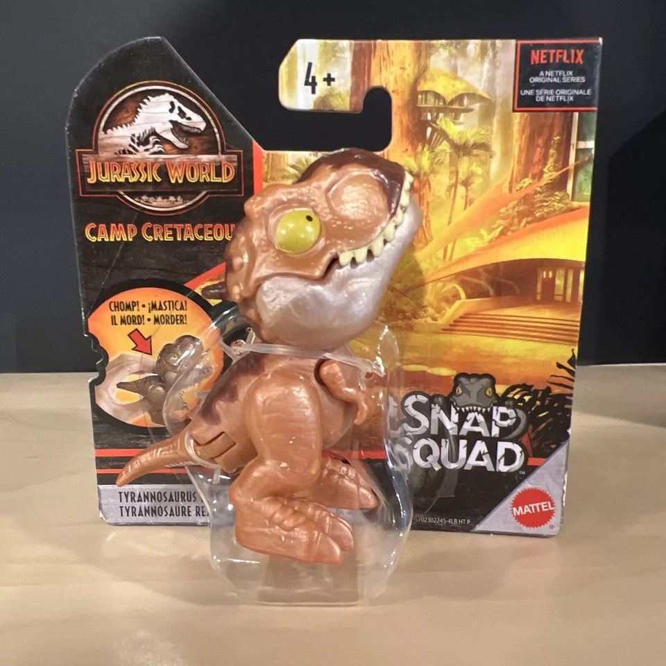 New Action Figures Jurassic World Snap Squad Mattel Dinos Dinosaurus | eBay