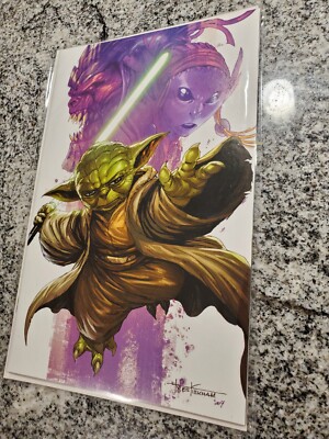 Star Wars Comic Book Virgin Cover Yoda #1 Tyler Kirkham Whatnot ...
