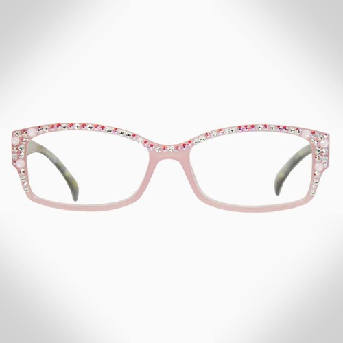 JIMMY Crystal Women's Pink Swarovski Crystal Readers | eBay
