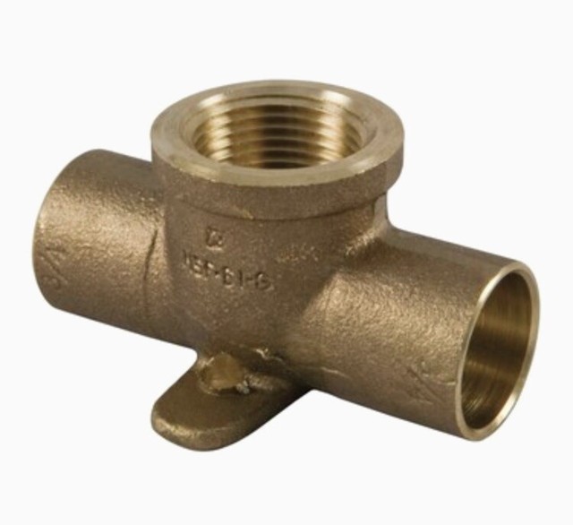 18 - Streamline Div of Mueller Ind. Brass D/EAR TEES 1/2" A01513LNL ...