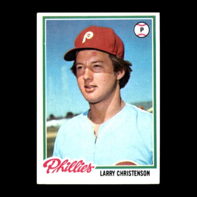 Larry Christenson 1978 Topps Philadelphia Phillies #247 Set Break NICE ...