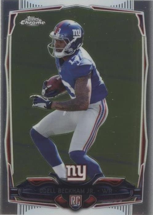 2014 Topps Chrome Odell Beckham Jr. #117 for sale | eBay