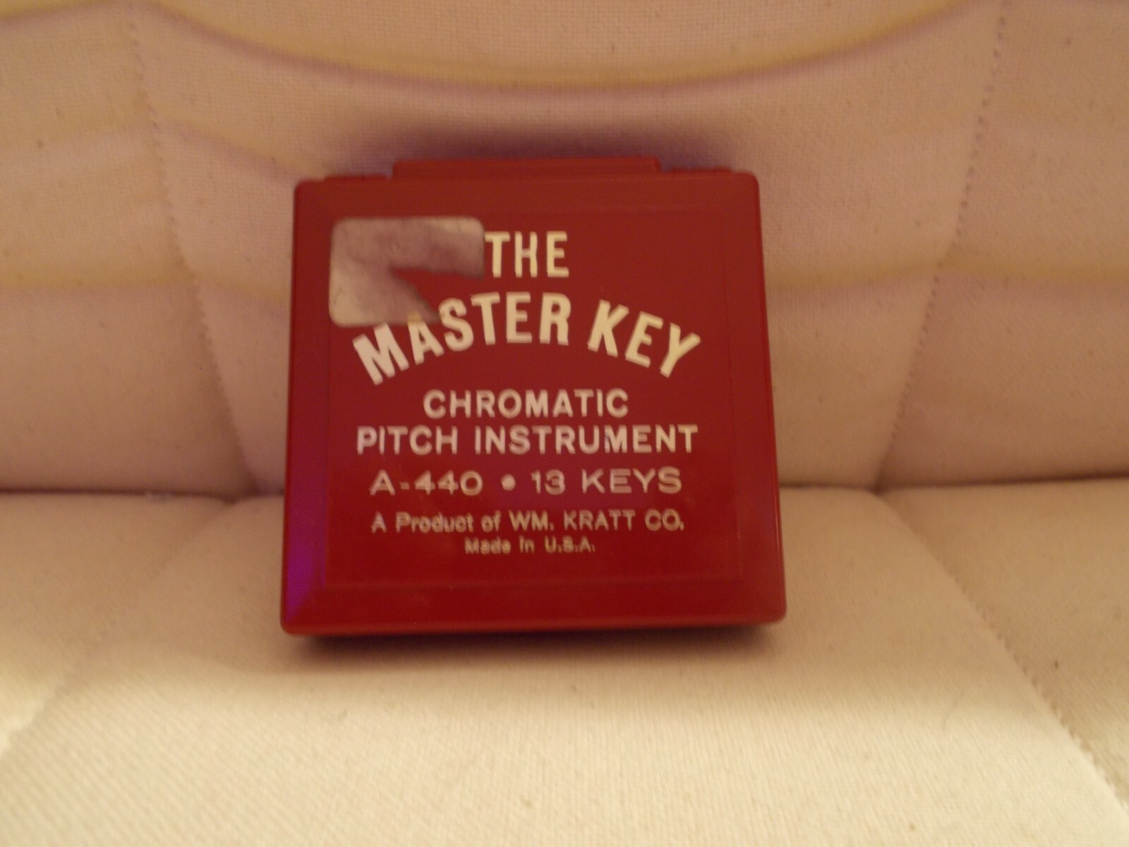 VINTAGE THE MASTER KEY CHROMATIC PITCH INSTRUMENT (A-440) 13 KEYS (MK1 ...