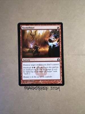 MTG Vandalblast NM Regular Uncommon - Return To Ravnica | eBay