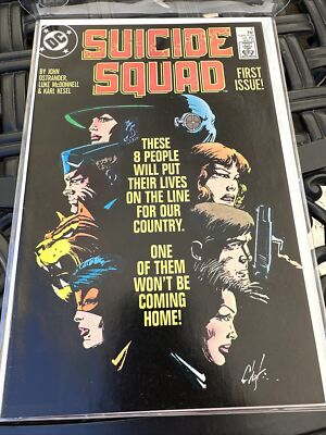 Suicide Squad #1 (1987 KEY First Issue) 1st Printing Movie DC Comics ...
