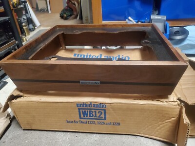 Vintage NOS United Audio Turntable Plinth For Dual Models 1225, 1226 ...