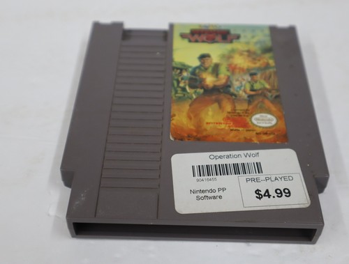 Operation Wolf (NES, 1989) Cart Only 3 Screws | eBay