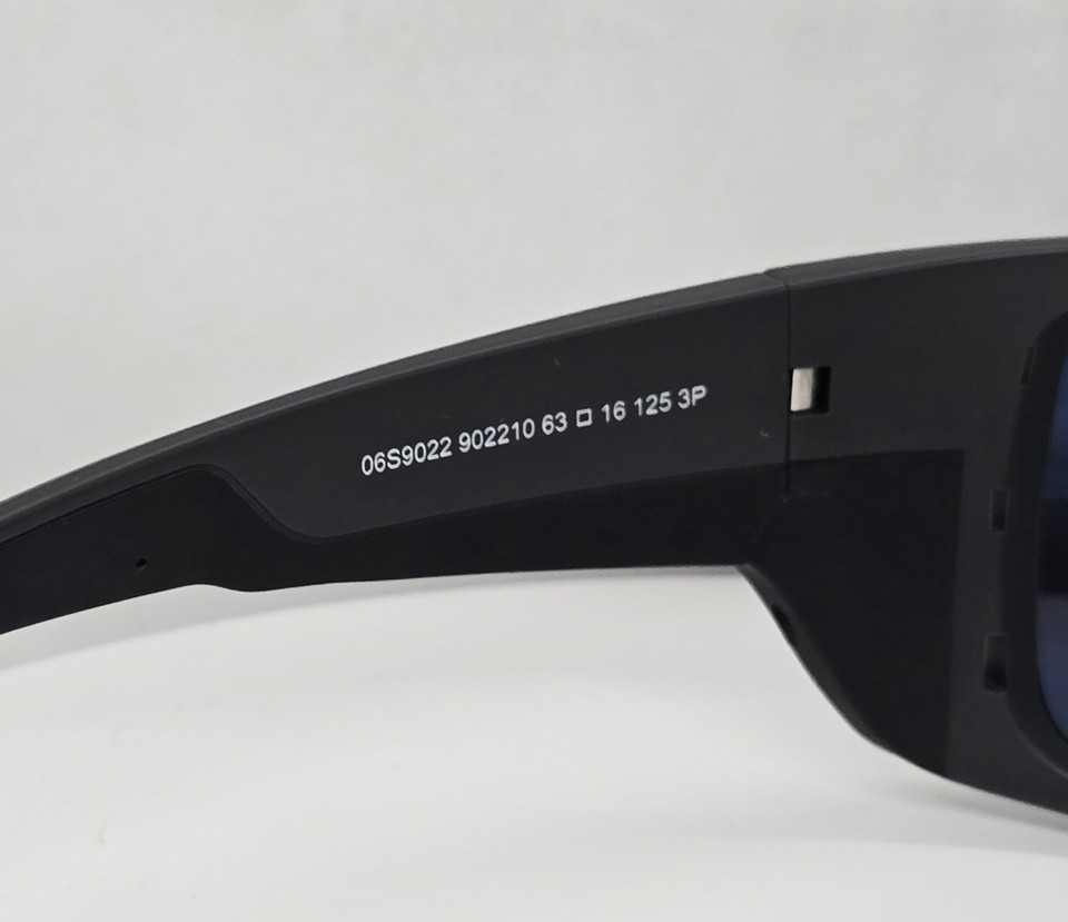 COSTA DEL MAR matte gray/blue mirror PERMIT polarized 580P sunglasses ...