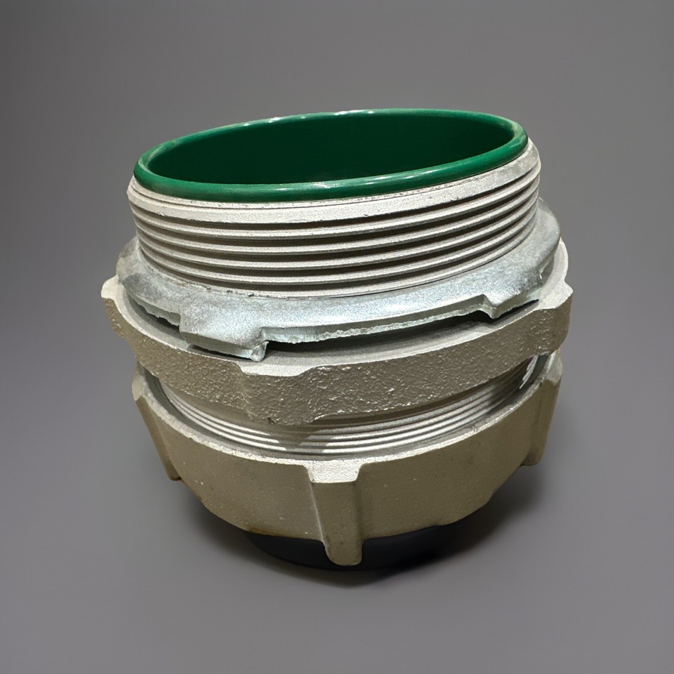 ⚡️4" Threadless Rigid Conduit Compression Connector Malleable | eBay