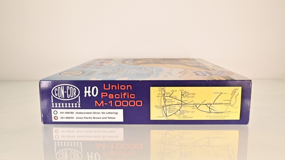 Con-Cor M-10000 Union Pacific Train set HO scale | eBay