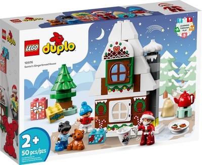 LEGO DUPLO Santa's Gingerbread House Set 10976 New, Factory Sealed ...
