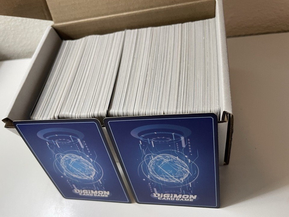 400+ Digimon TCG Card Game Bulk Lot Bandai Common Uncommon Rare LP/NM ...