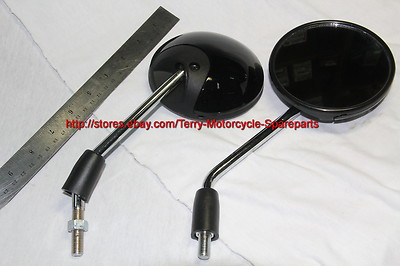 Motorcycle Mirrors Honda Magna CB400 Rebel VT250 CL450 XR600R 10mm ...