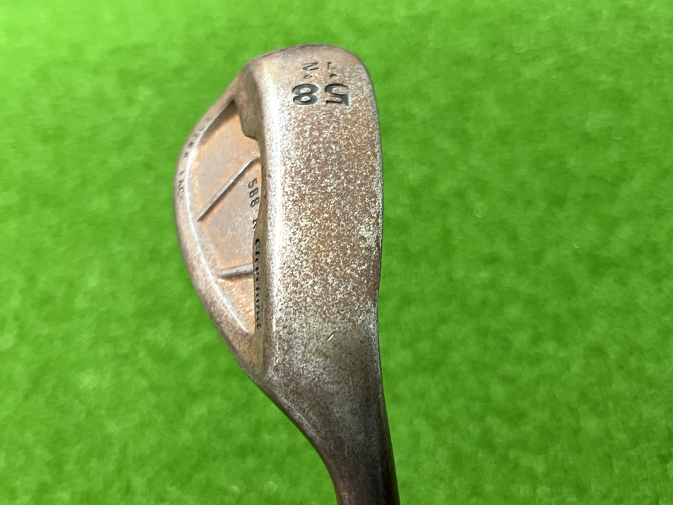 Cleveland Golf 588-RTX Rotex Face Raw 58* Wedge Right Handed Steel 58 ...