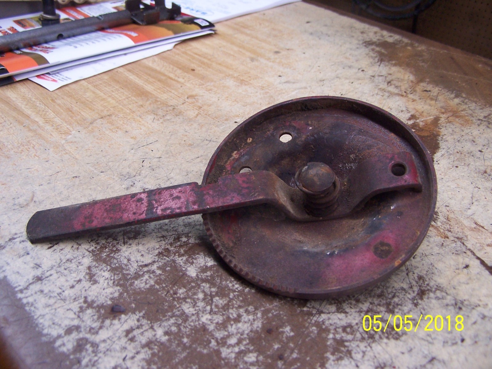 INTERNATIONAL/FARMALL H, M, SUPER H, SUPER M, TRACTOR THROTTLE LEVER ...