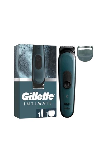 🟢 Braun Gillette Mens Intimate Hair Trimmer i3 Electric Shaver ...