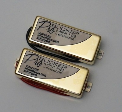 Epiphone MINI Gold ProBucker Vintage Humbucker Pickup Set for LP&SG ...
