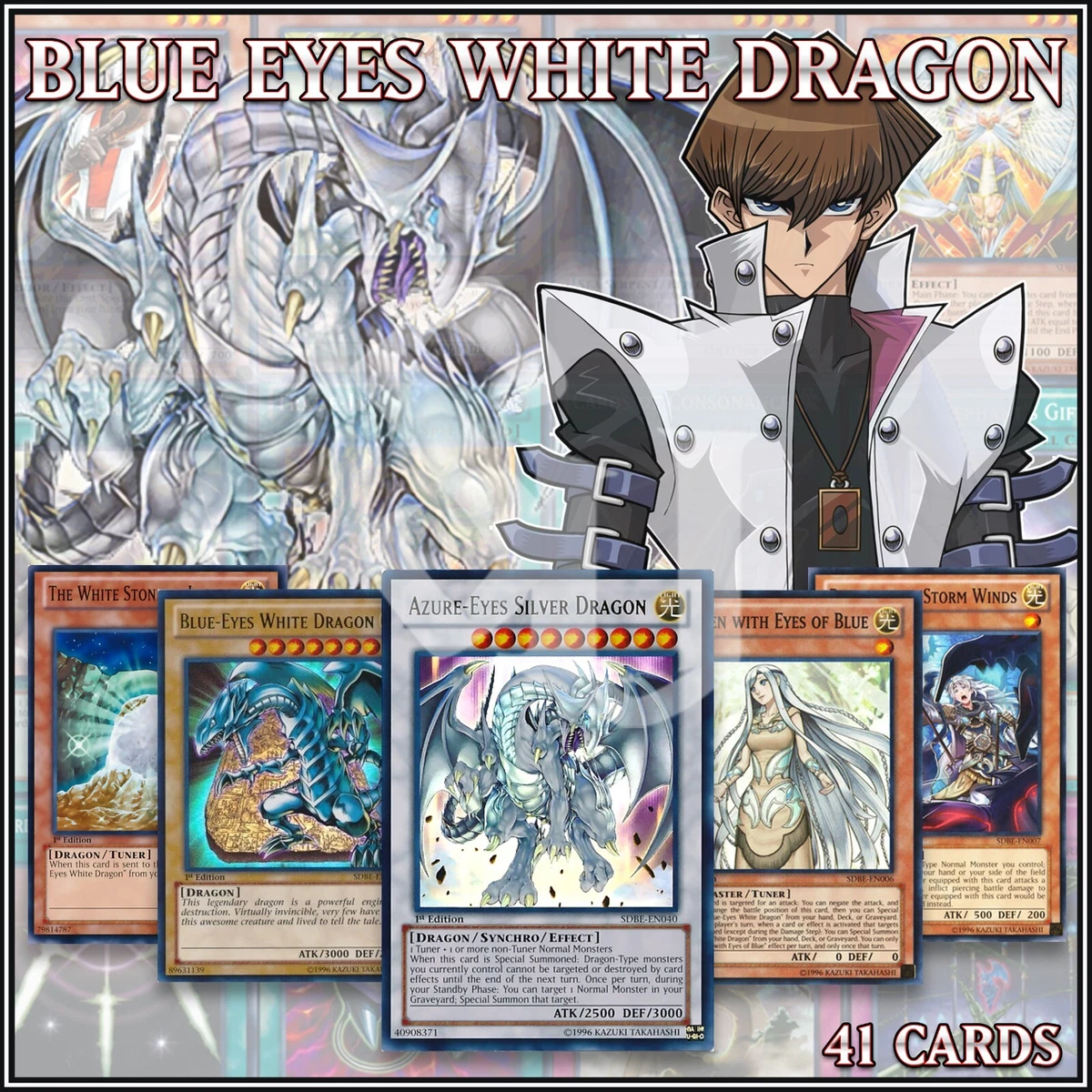 Azure Eyes Silver Dragon Deck