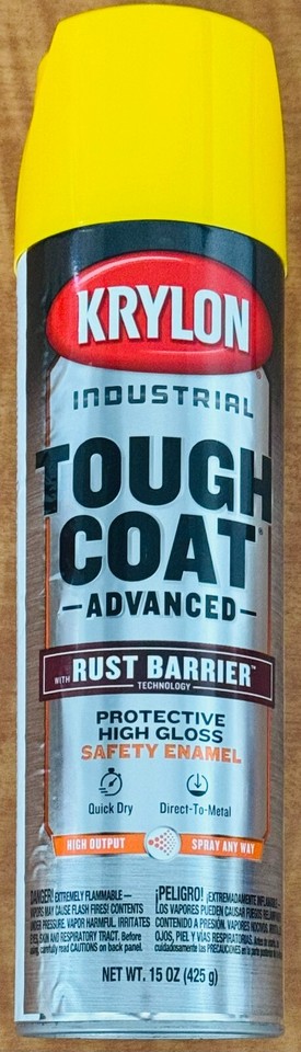 Krylon Industrial Tough Coat® Advanced With Rust Barrier® Yellow Spray ...