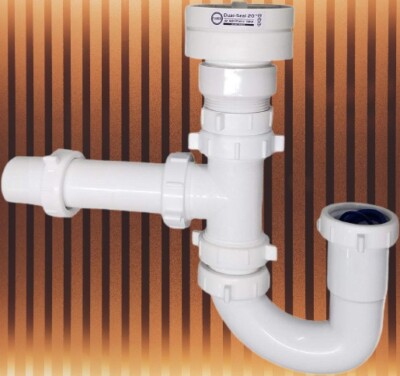 Air Admittance Valve Trap Assembly Kit with 1-1/2" Tuuber Vent 2x ...