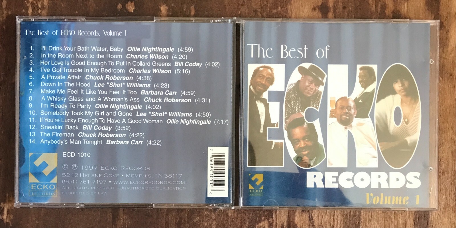 Best Of Ecko Records Vol. 1 Ollie Nightingale Barbara Carr Charles Wilson MORE! 706393101026| eBay