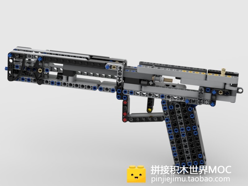 Repeated Rubber Band Bullet Building Block Gun Toys Set 237 Pieces ...