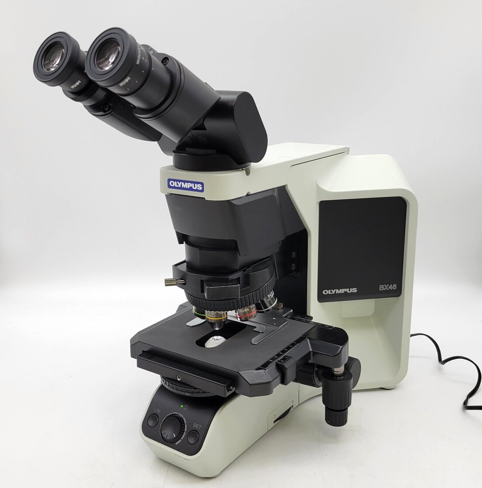 Olympus Microscope BX46 LED with Apo 2x, Fluorite Objectives & Tilting ...