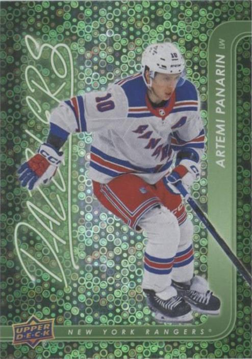 2024-25 Upper Deck Series 2 - Dazzlers Artemi Panarin #DZ-59 Green for ...