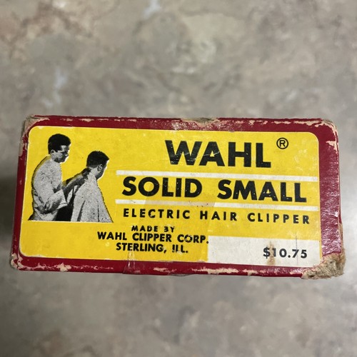Vintage Wahl Hair Clippers, Electric Model SC Single Cut in Working ...
