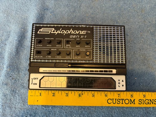 Stylophone Gen X-1 Portable Analog Synthesizer | eBay