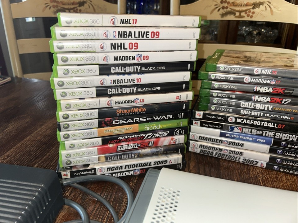 Lot Of Games And Two Consoles PS2, Game Cube, XBOX 360,XBOX 1 READ ...