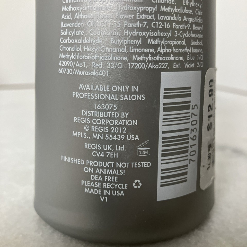 NEW REGIS Designline ORIGINAL Formula SUPER SILVER SHAMPOO 10.1 Oz | eBay