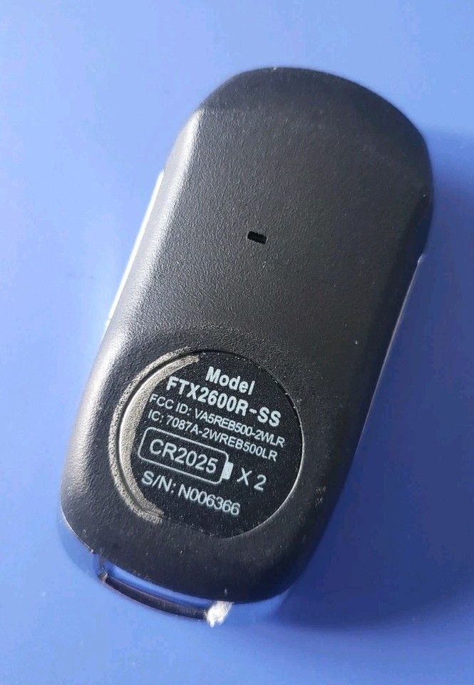 USED COMPUSTAR FTX DSST 2-way LED Remote 4-Button FTX2600R-SS VA5REB500 ...