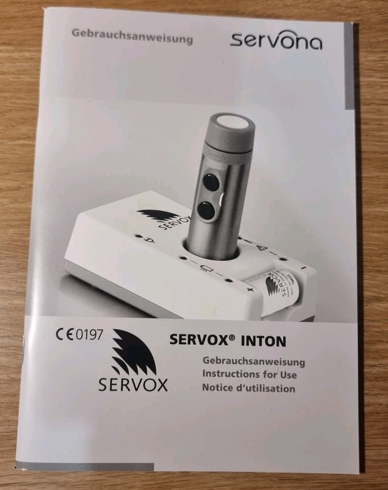 Servona Servox Inton Digital Electronic Speech Device w Dual Charging ...