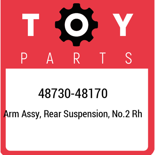 48730-48170 Toyota Arm assy, rear suspension, no.2 rh 4873048170, New ...