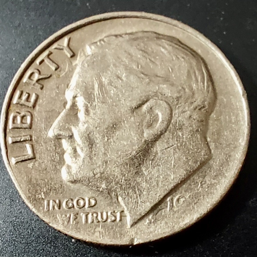 1980s Philadelphia Roosevelt Dime Die Clash On The Face And Back & More ...