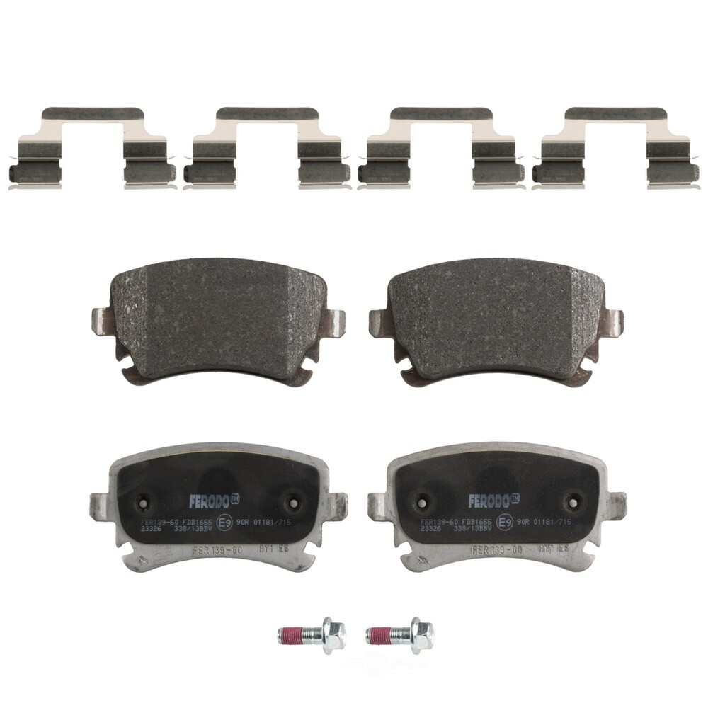 Disc Brake Pad Set-Disc Brake Pad Ferodo FDB1655 for sale online | eBay