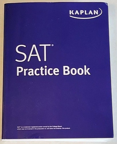 Kaplan SAT Practice Book 2019 Paperback Very Good | eBay