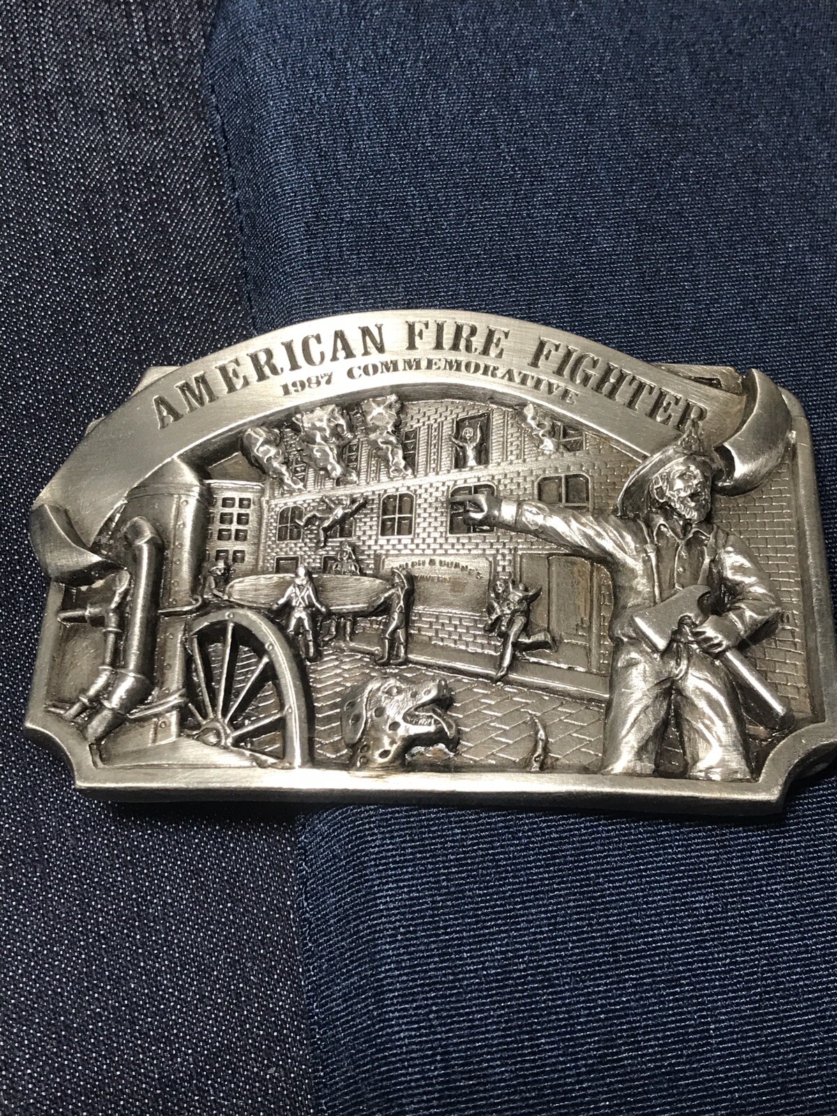 Vintage 1987 Arroyo Buckle Co Commemorative American … - Gem