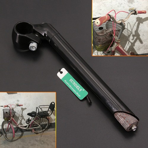 FAST Black NOS KL QUILL STEM 25.4 40mm fixed For 1" Steerer Fork BMX ...