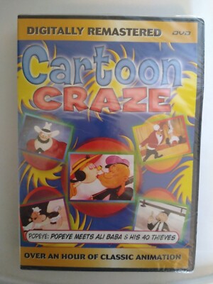 CARTOON CRAZE DVD (Slim Case, 2004) Popeye Meets Ali Baba & His 40 ...