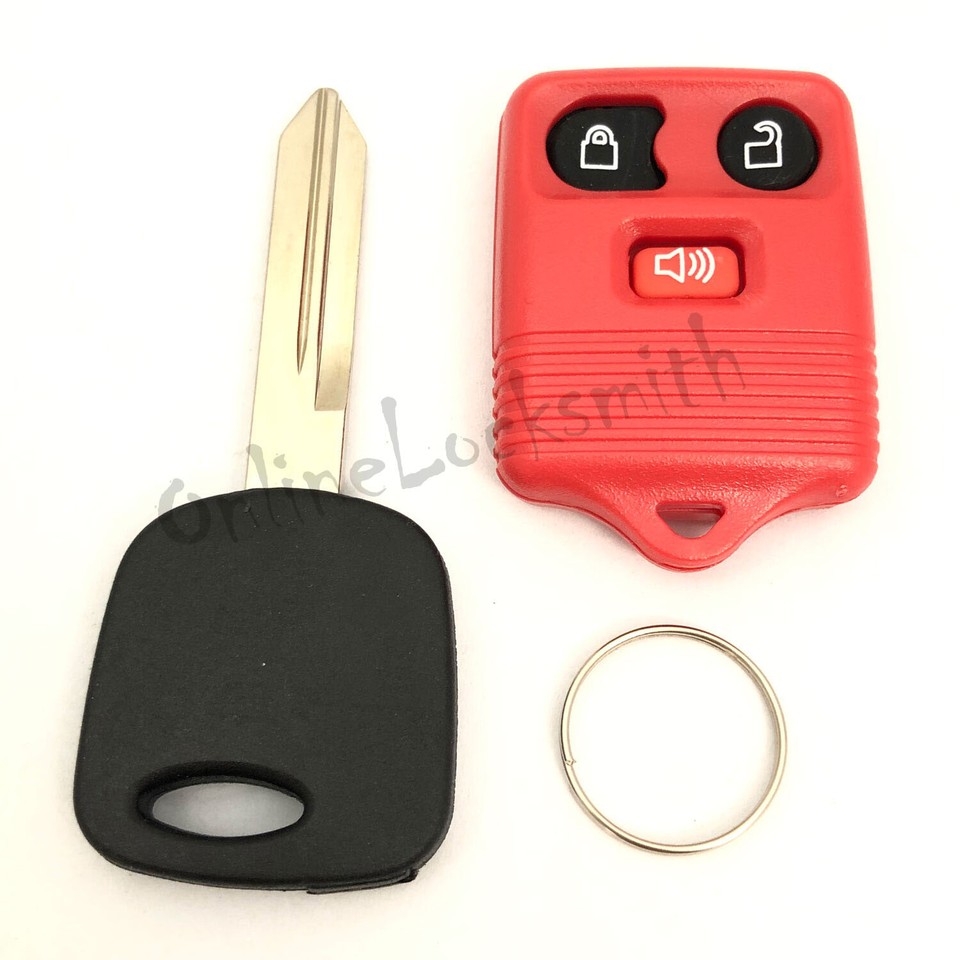 New Transponder Car Key H72 and 3 Buttons Keyless Entry Remote Control ...