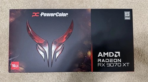 PowerColor Red Devil Over Clocked AMD Radeon RX 9070XT 16GB (New No Box ...