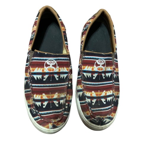 HOOey Men’s Shoes 8.5 M Loper Slip On Totem Multi MHYC026 Southwestern ...