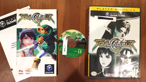 Soul Calibur II 2 (Nintendo GameCube, 2003) Player's Choice Complete ...