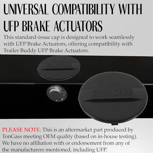 (-Pack) Plastic Outer Member Cap 1/Inch Diameter Compatible with UFP ...