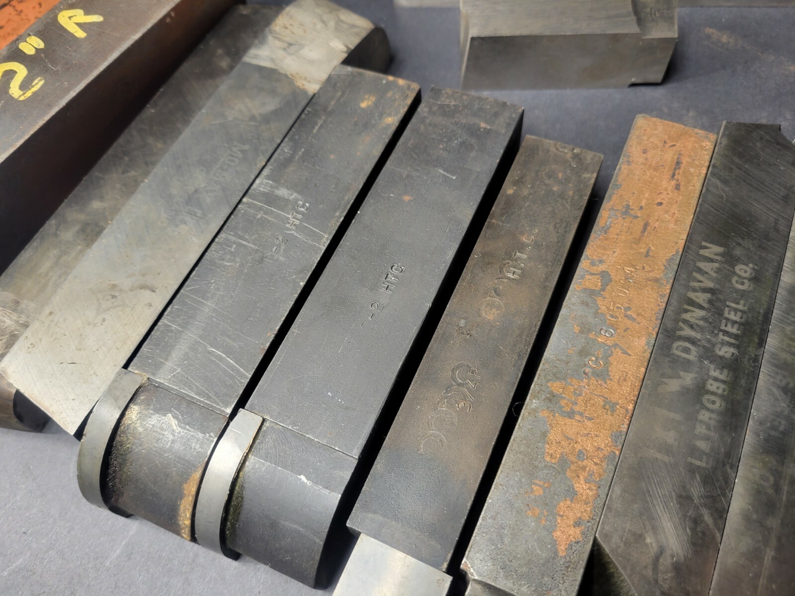 15pc USA 1" & 1¼" Cleveland MoMax Cobalt Latrobe HSS Carbide Tool Bits ...