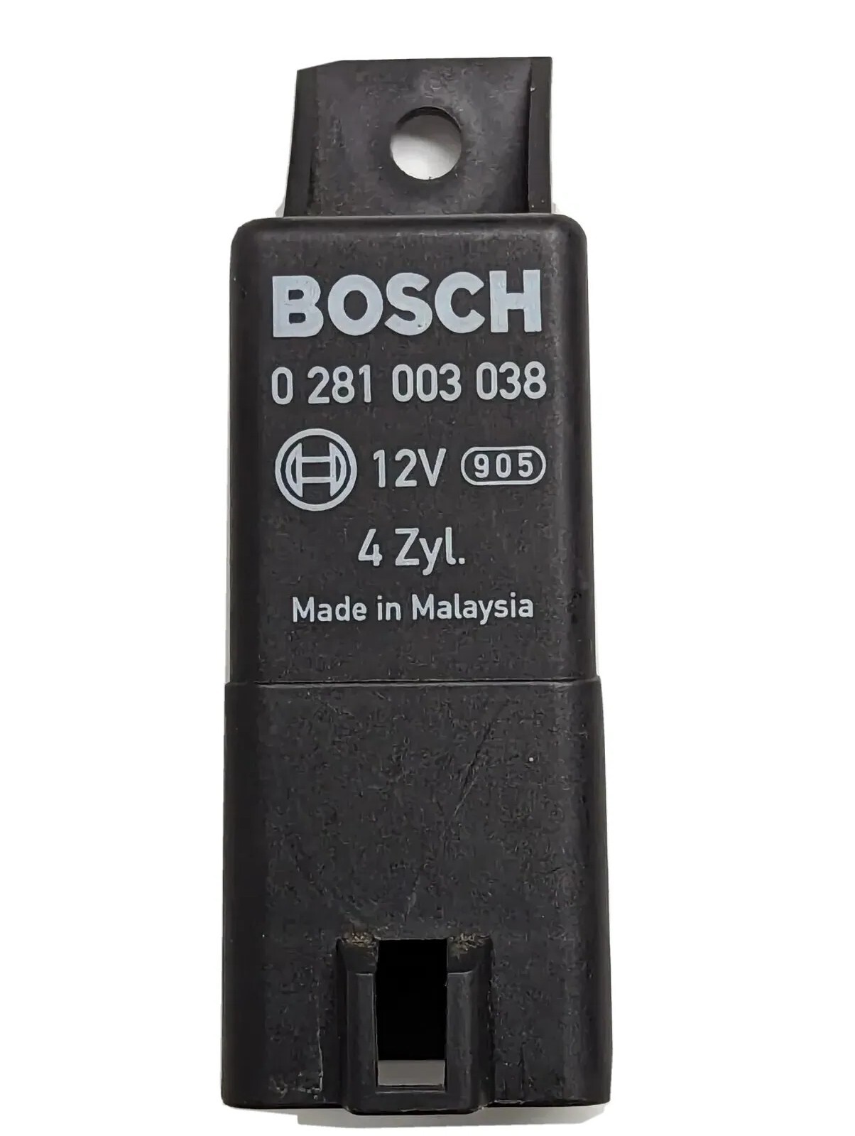 Skoda VW Diesel 9-Pin Glow Plugs Relay Bosch 0281003038 038907281D RB6 ...