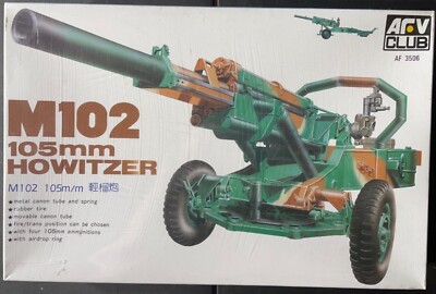 AFV M102 105mm Howitzer 3506 1/35 FS NEW Model Kit ‘Sullys Hobbies’ | eBay